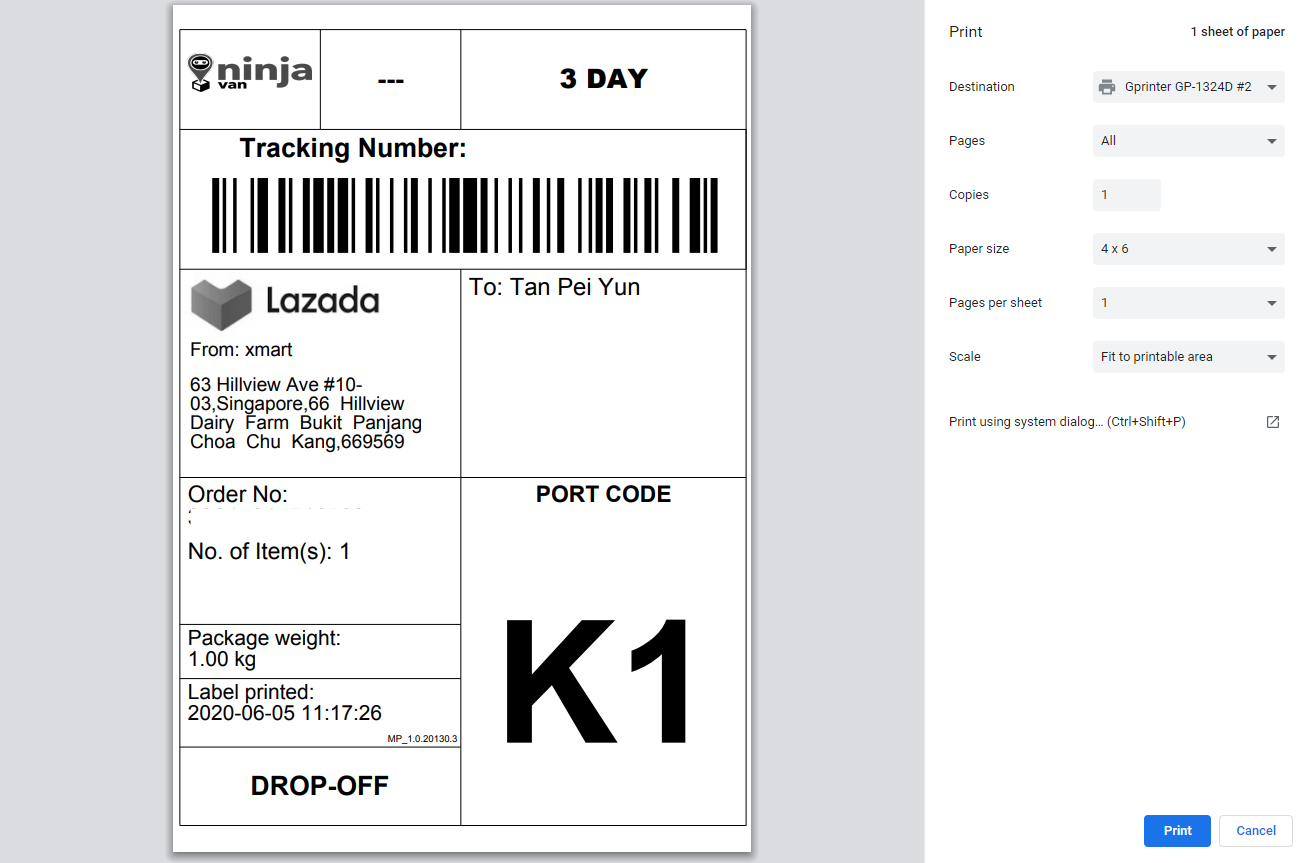 Easylabel Tech 410 WiFi Thermal Printer Instructions – Easylabeltech
